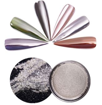 Silver Chrome Pigment – Yobe Beauty