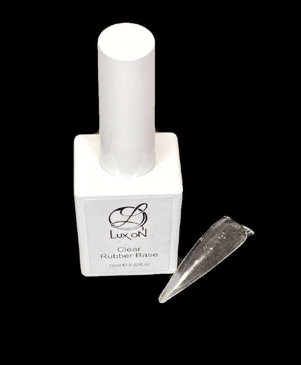 LUX oN Rubber Base Gel Clear – Yobe Beauty
