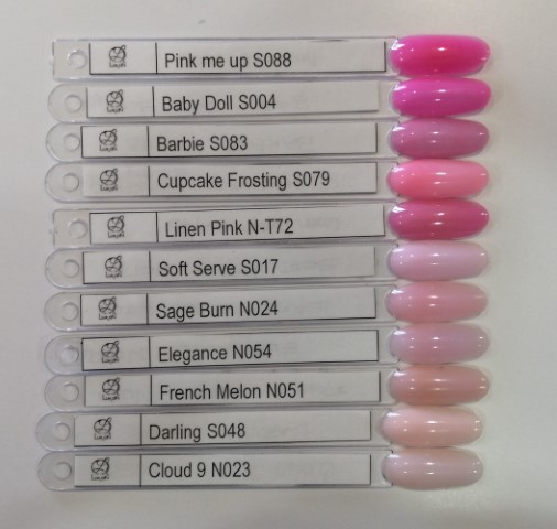 Color Acrylic Swatches – Yobe Beauty