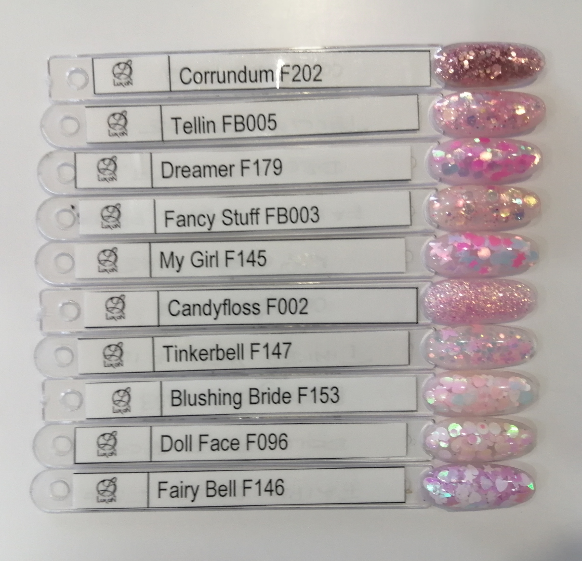 Color Acrylic Swatches – Yobe Beauty