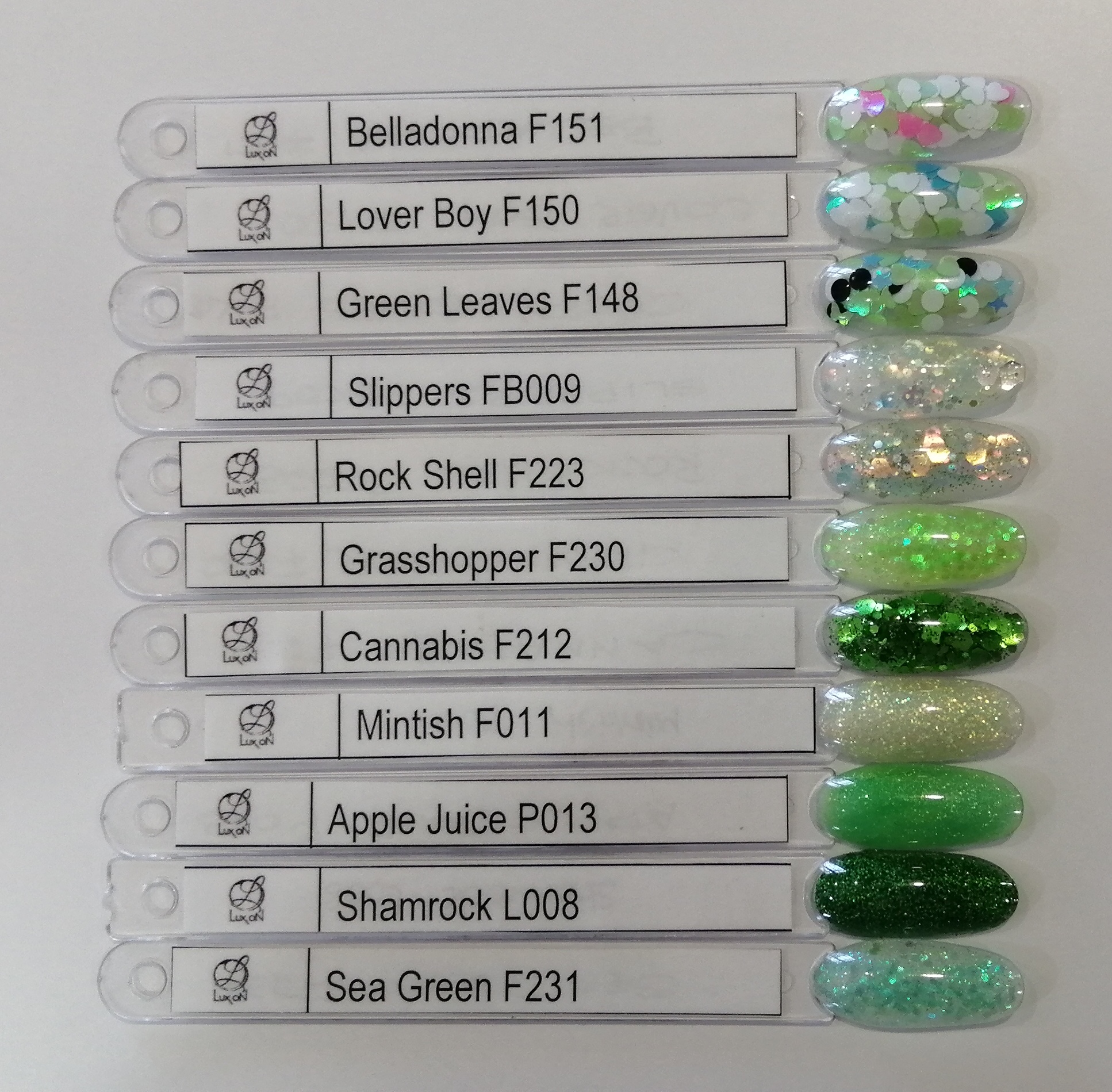Color Acrylic Swatches – Yobe Beauty