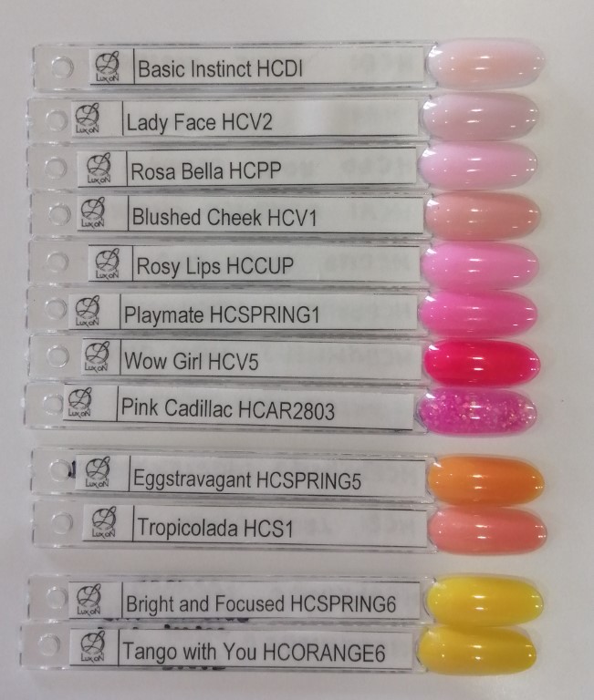 Color Acrylic Swatches – Yobe Beauty